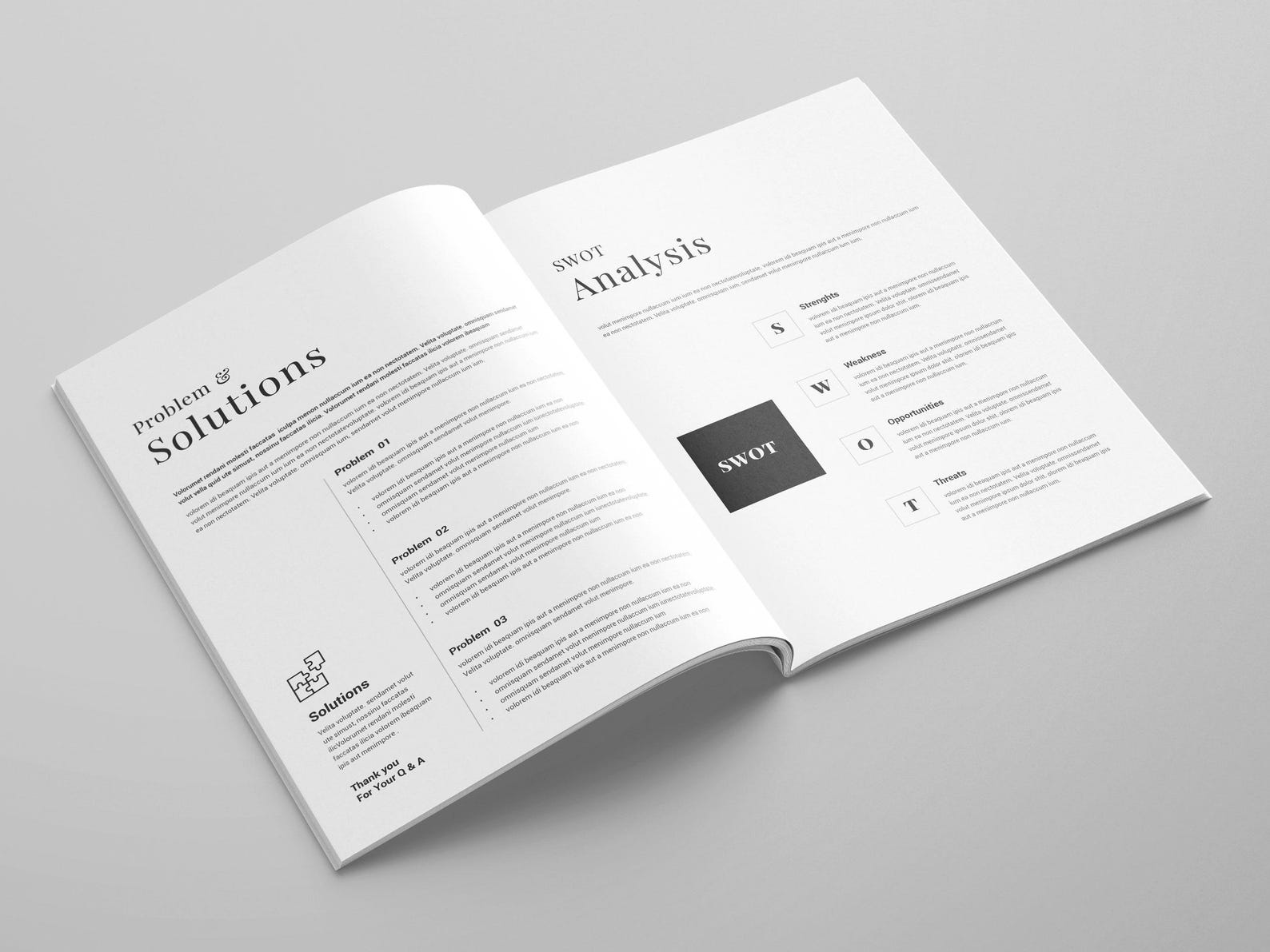 Printable Whitepaper Template, Business Whitepaper Format, Canva, Word ...