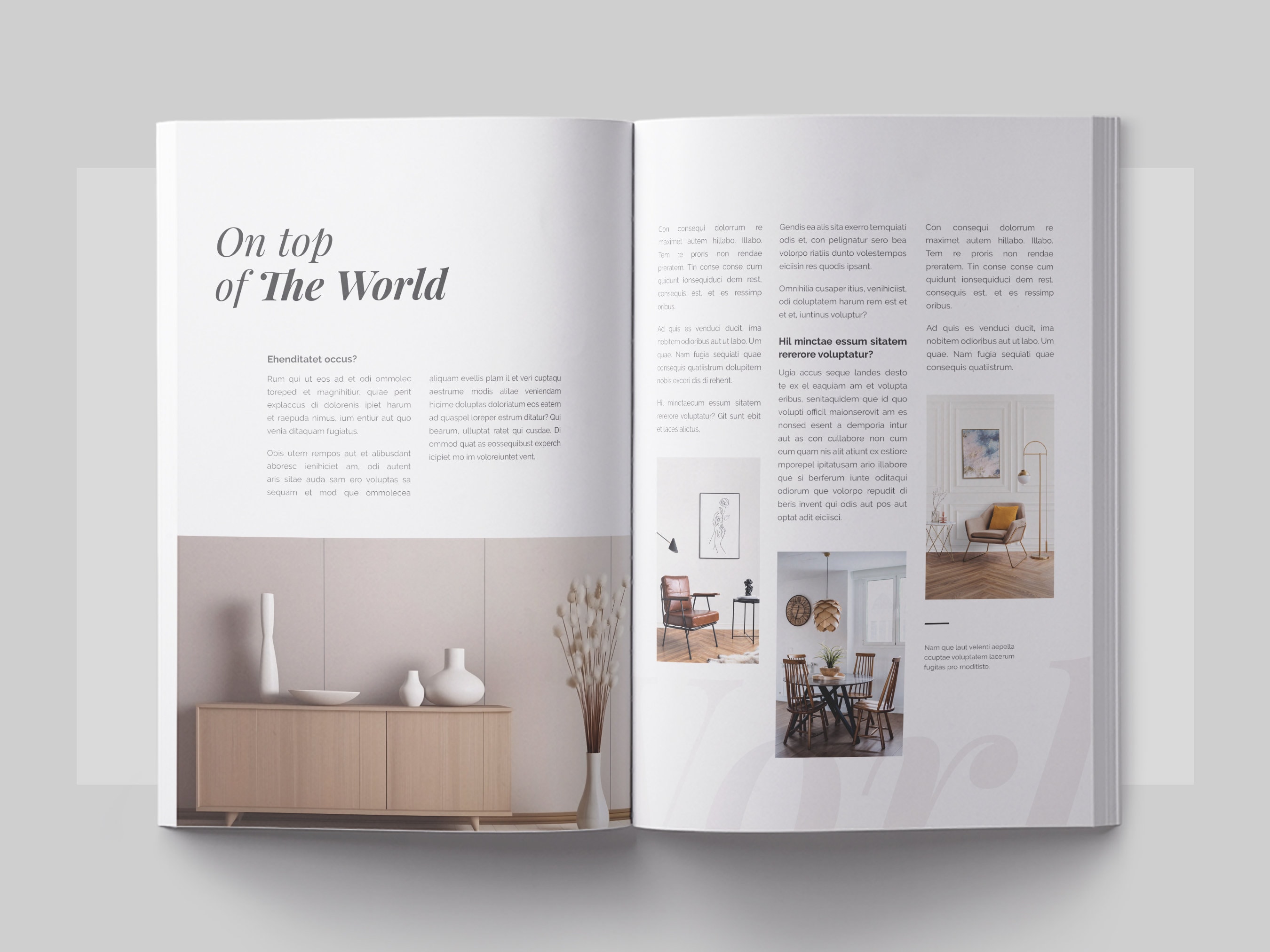 Magazine Template Duopack | Ebook Template Canva | Customizable ...