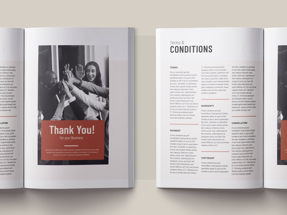 Corporate Business Proposal Template: Marketing Proposal, Client ...