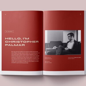 Portfolio Template, MS Word Template, Indesign Template, Brochure ...