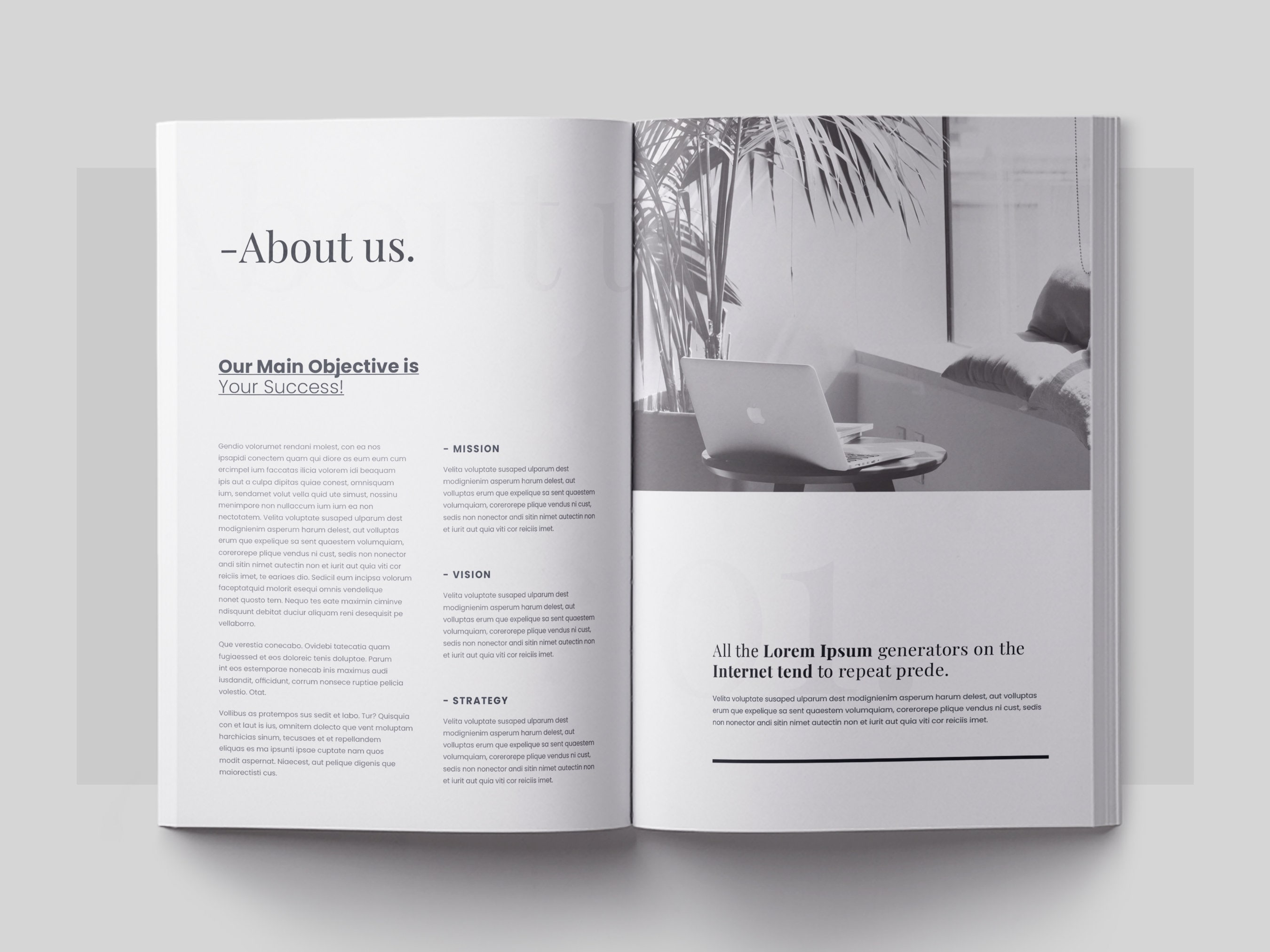 Case Study Template, Canva Template, MS Word Template, Business ...