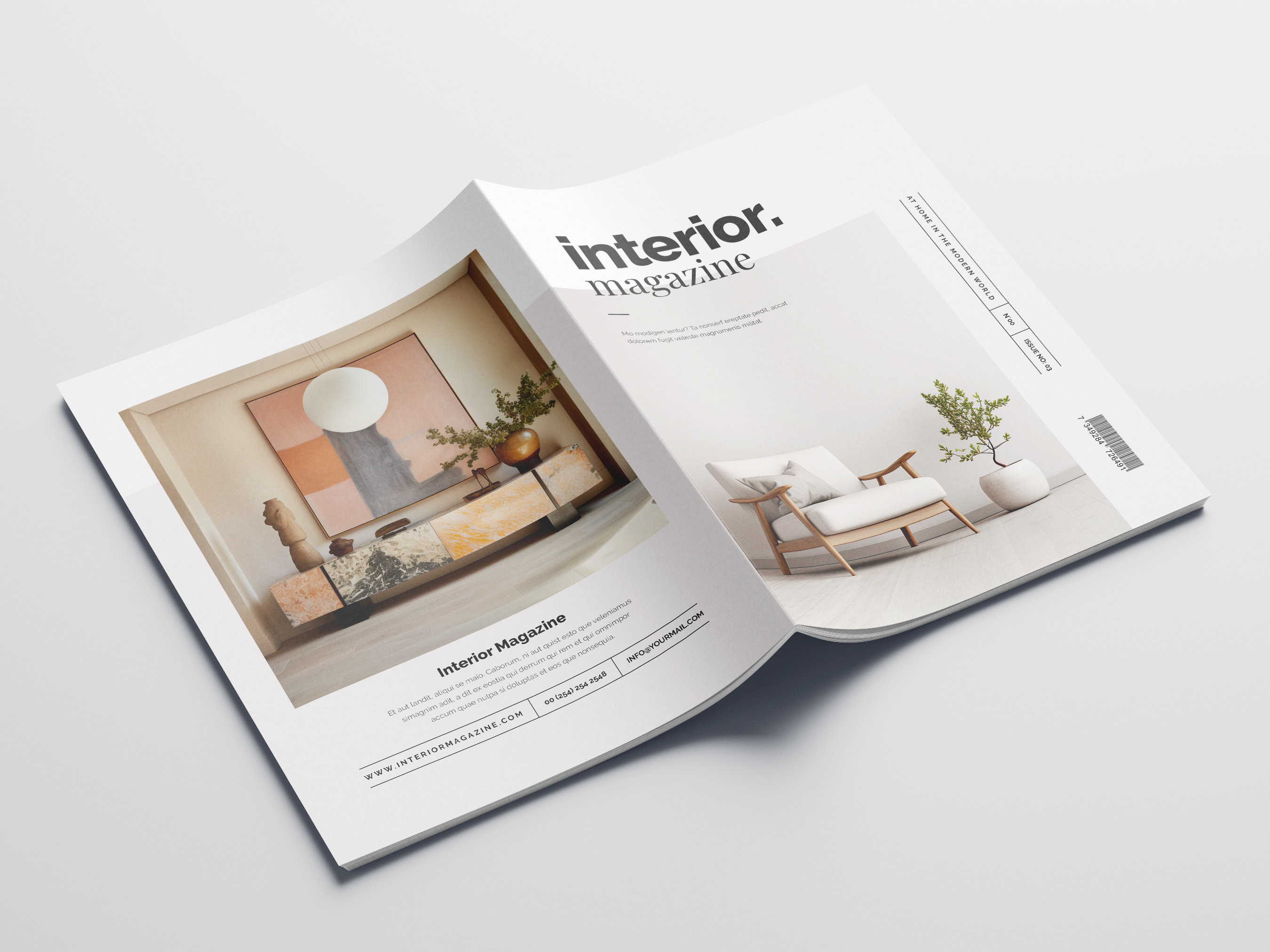 Magazine Template Duopack | Ebook Template Canva | Customizable ...