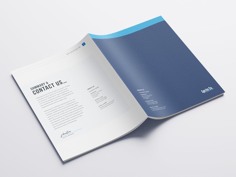 Modèle de rapport annuel, modèle MS Word, modèle InDesign, rapport d ...