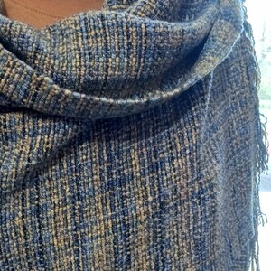 Sun and Sky Handwoven Rayon Shawl - Etsy