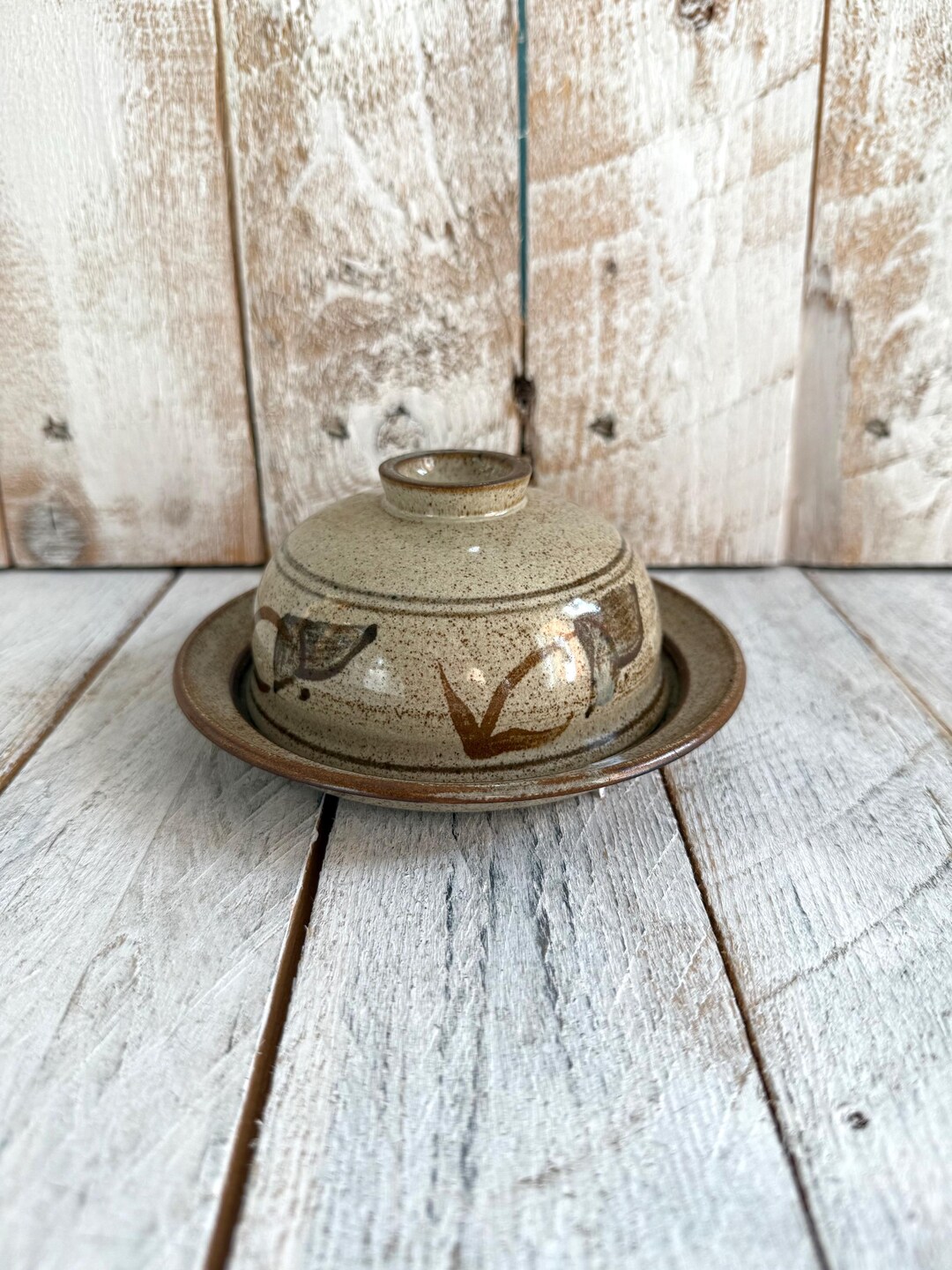 Ceramic Butter Cloche Dish; Small Rustic Studio Pottery Cheese Dish* - Etsy
