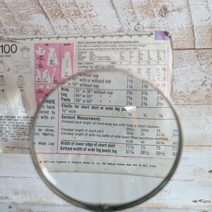 Desktop Adjustable Magnifying Glass; Vintage Extendable Magnifier ...