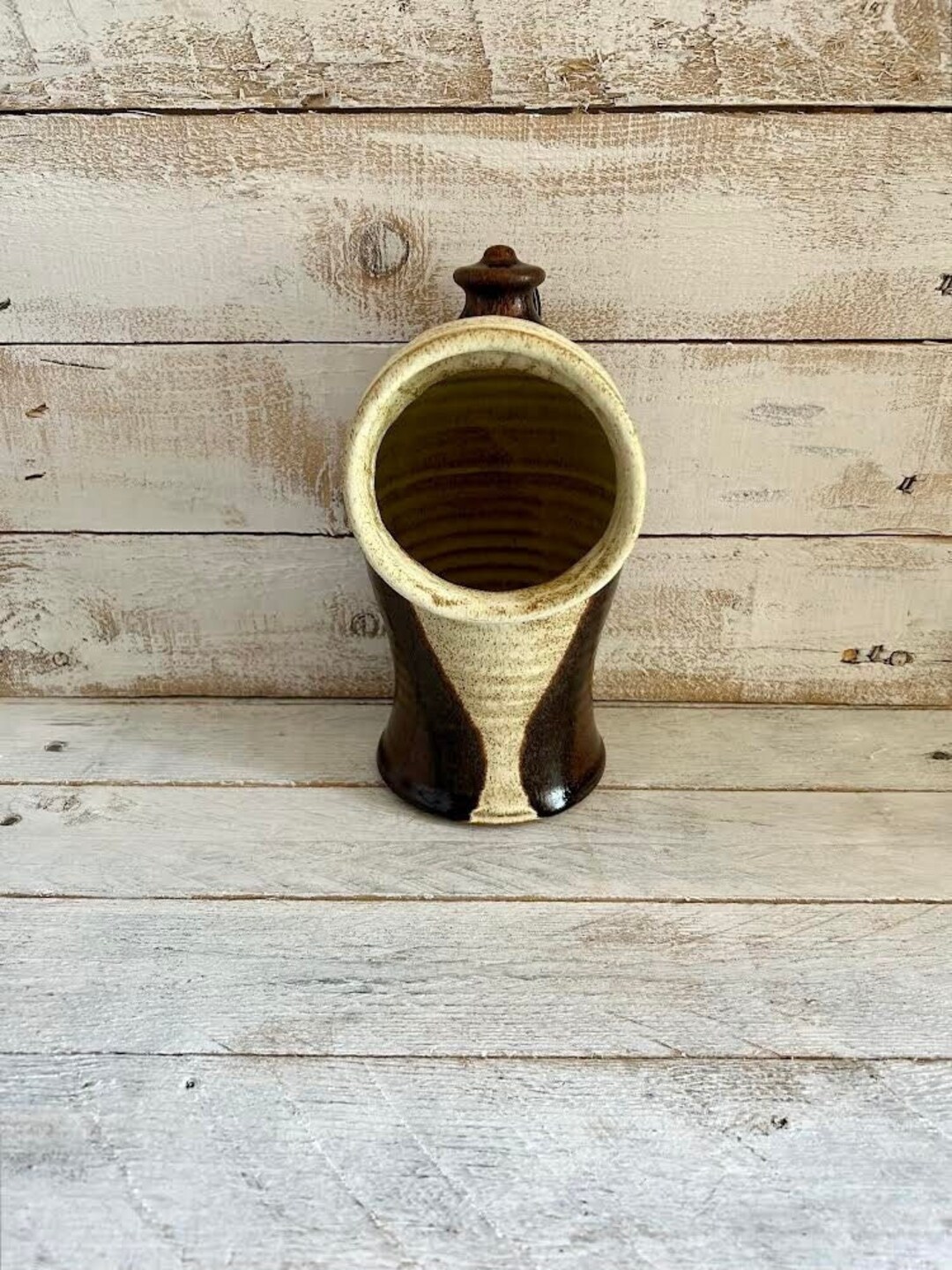 Kendal Pottery Salt Pig/ Cellar/ Holder Studio Pottery Kitchen Storage ...