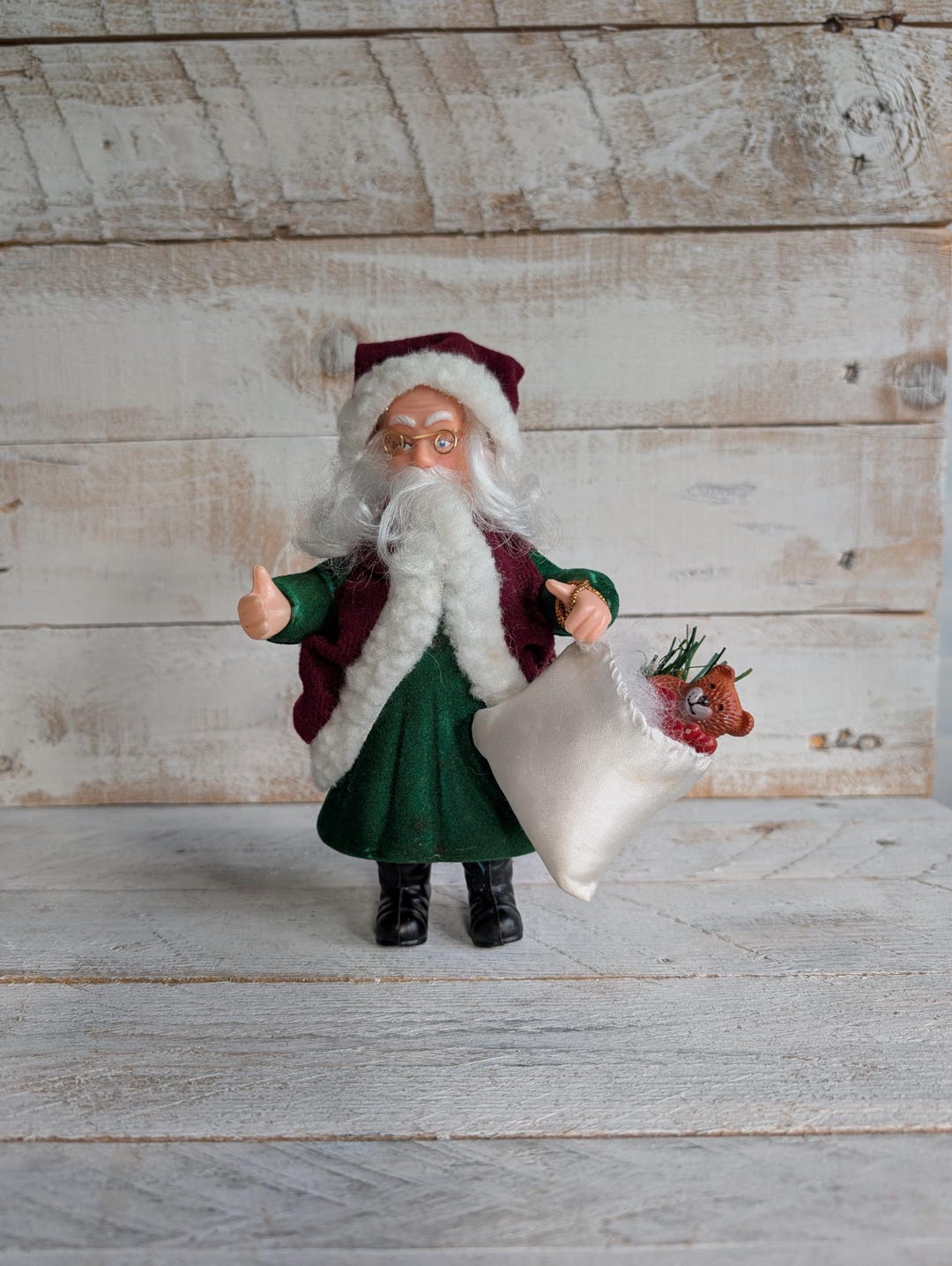 Kitsch Santa Claus Figurine, Vintage 1950s-60s Christmas Decor - Etsy