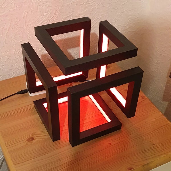 Infinity Cube Light - Etsy