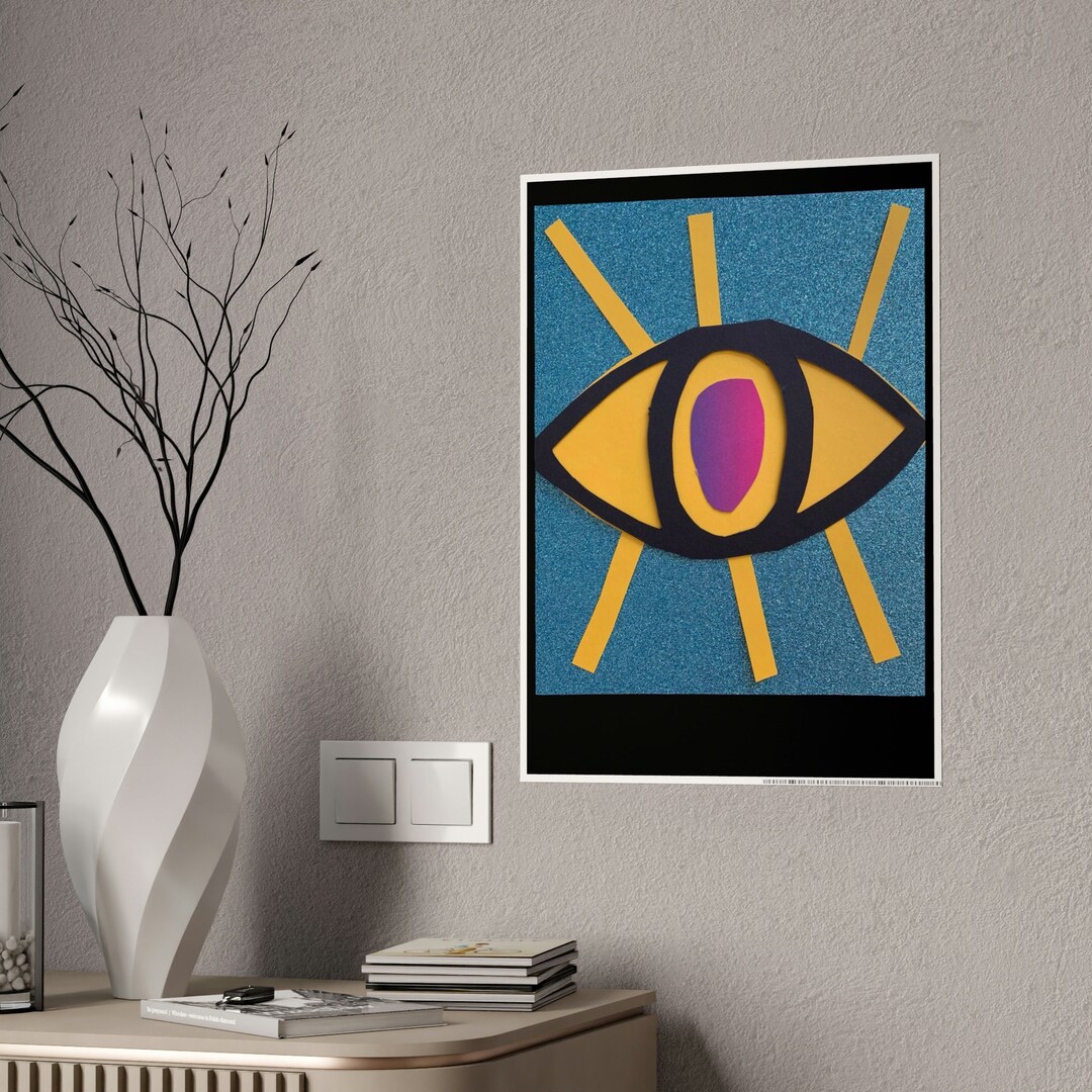 Glittery Eye Gloss Posters by Tia - Etsy