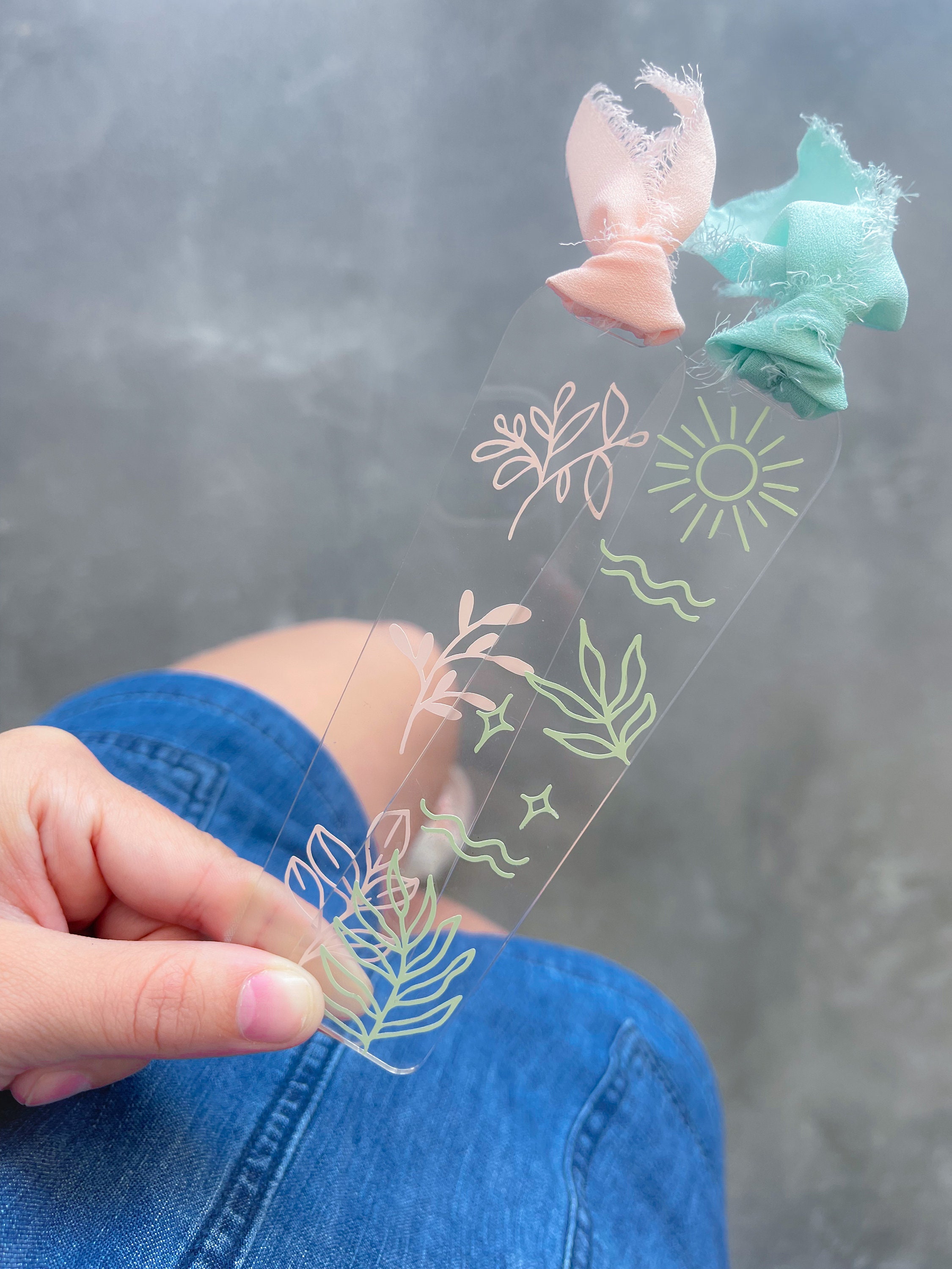 Vinyl Bookmarks Acrylic Bookmarks Cute Bookmarks Bookmarks - Etsy