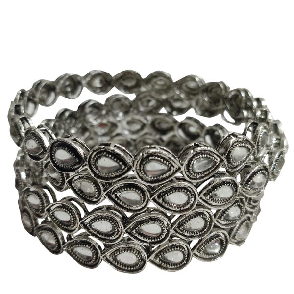 Oxidized Bangles - Etsy