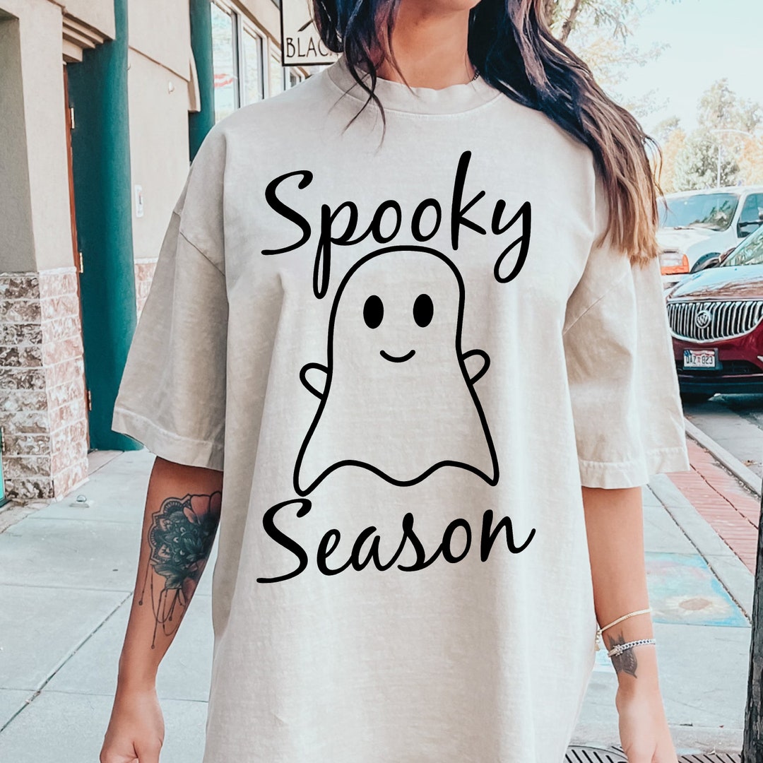 Ghost Vibes Svg Spooky Svg Halloween Svg Spooky Season Svg - Etsy