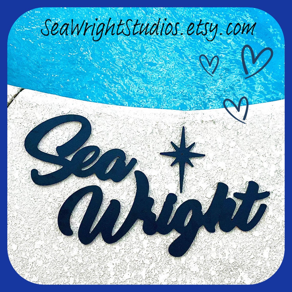 LARGE 8-INCH "sw 70s" Script Font. House Numbers, Addresses, Names ...