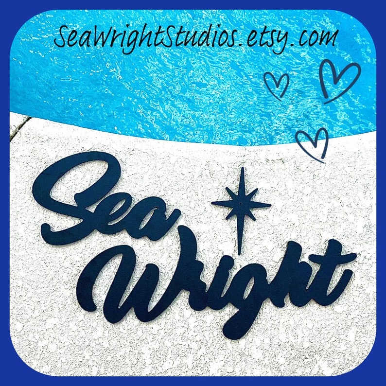 LARGE 8-INCH "sw 70s" Script Font. House Numbers, Addresses, Names ...