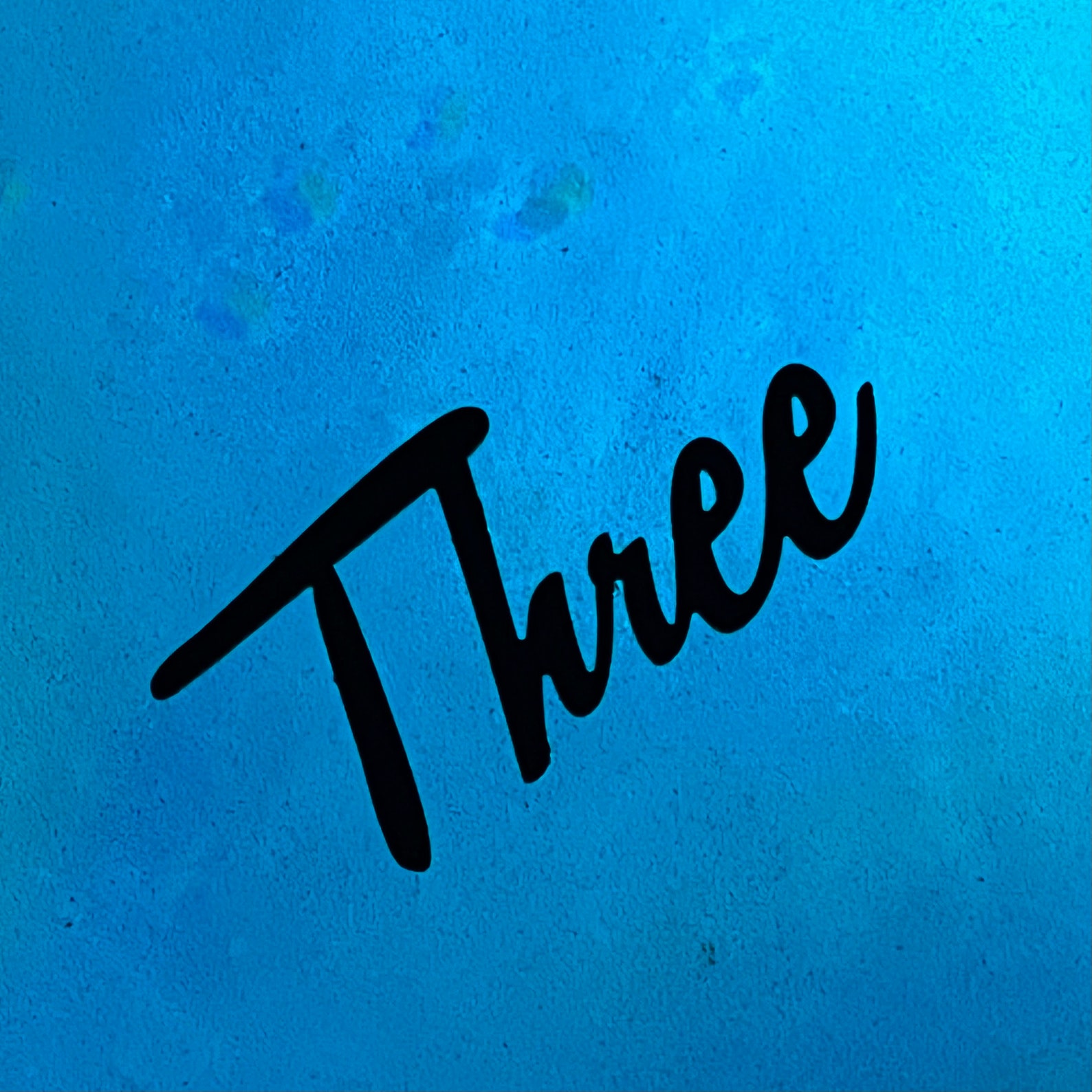 LARGE House Numbers Mid-century Modern / Retro Cursive Swing Italic ...