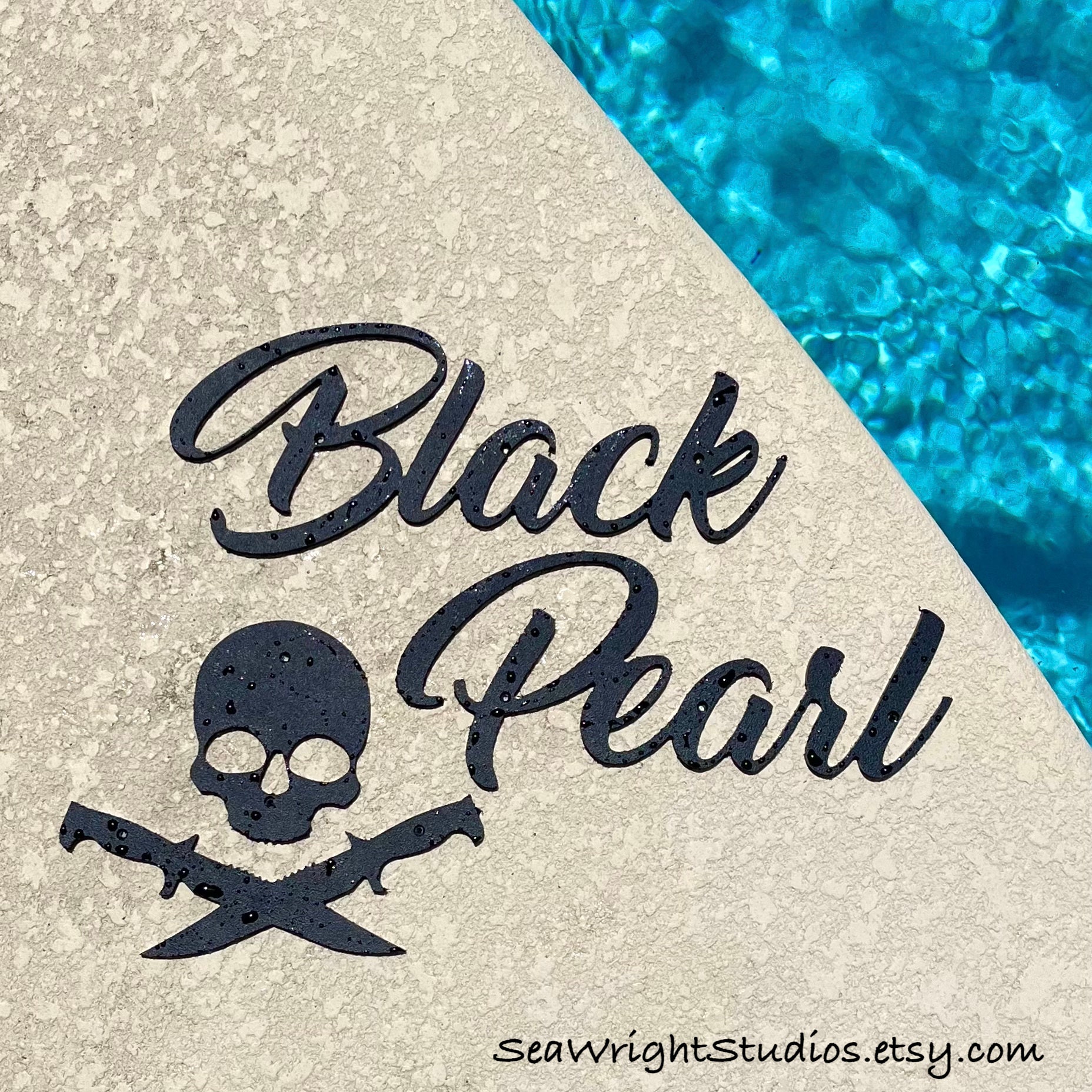 Sea Wright 70s Script Font / Retro / Vintage House Numbers, Names ...