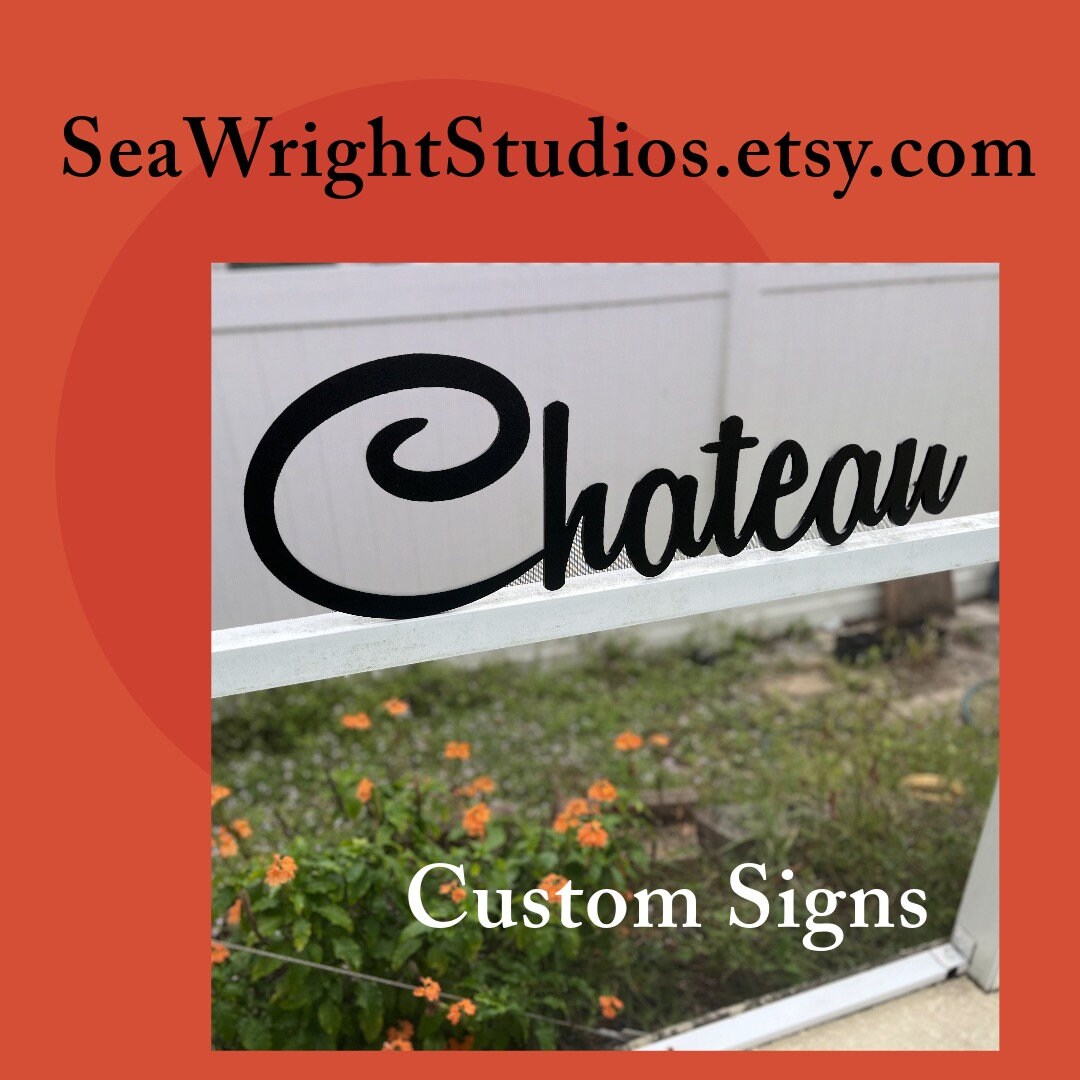 LARGE Mid-century Modern SW Mod Swing Font : LARGE Size Script House ...