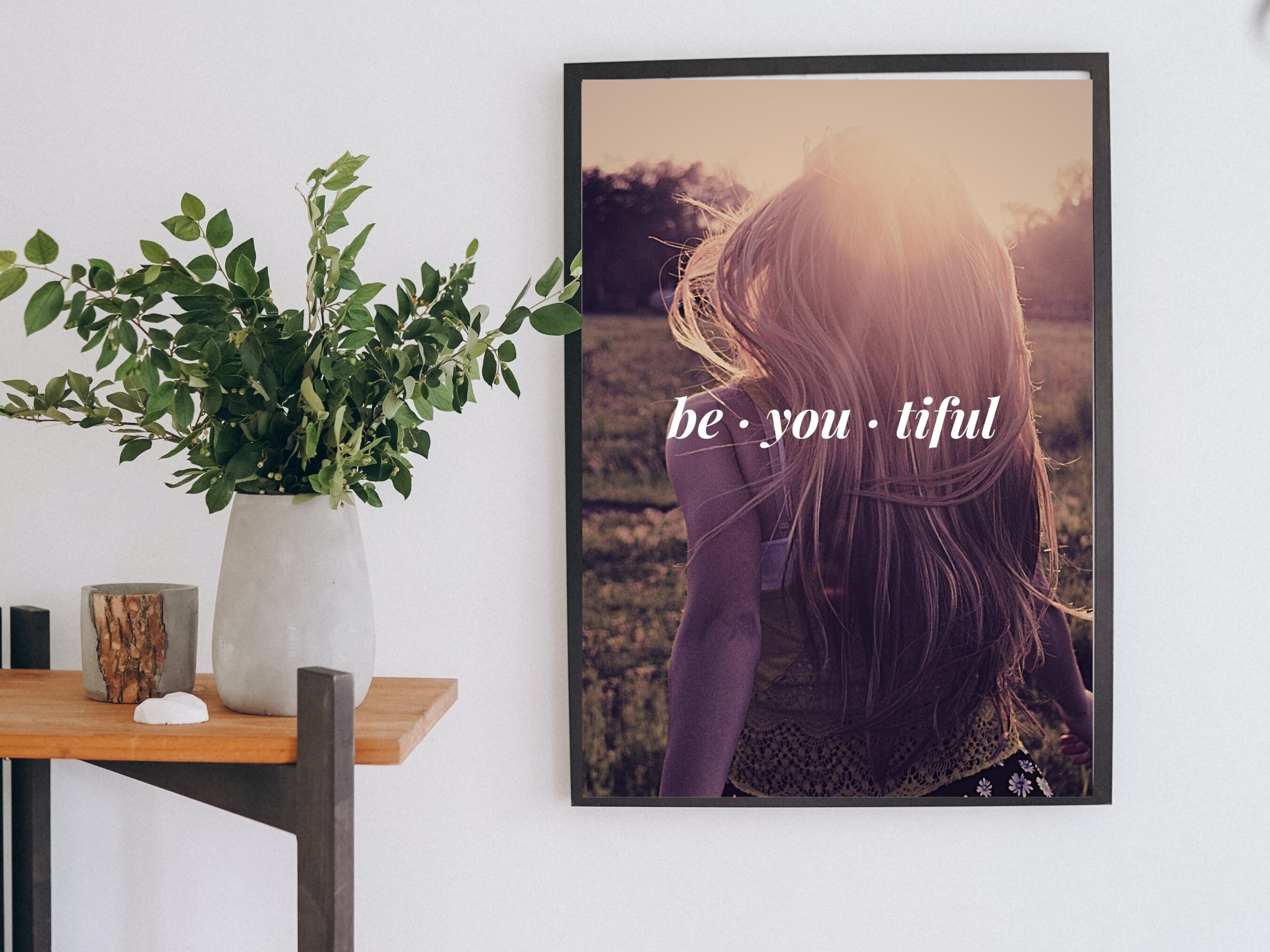 Be-you-tiful Digital Print Printable Wall Art digital Wall - Etsy