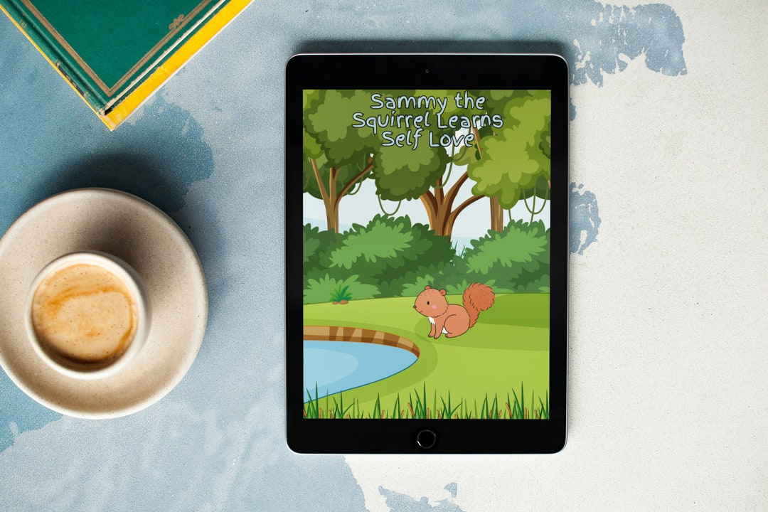 Sammy the Squirrel Learns Self Love- Childrens Digital Download Book ...
