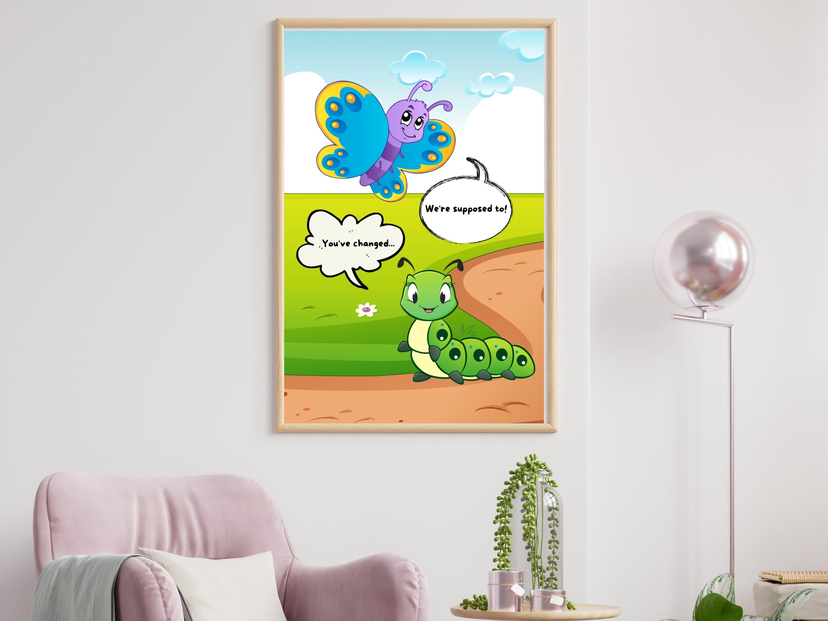 You've Changed...we're Supposed to Inspirational Wall Art , Digital ...