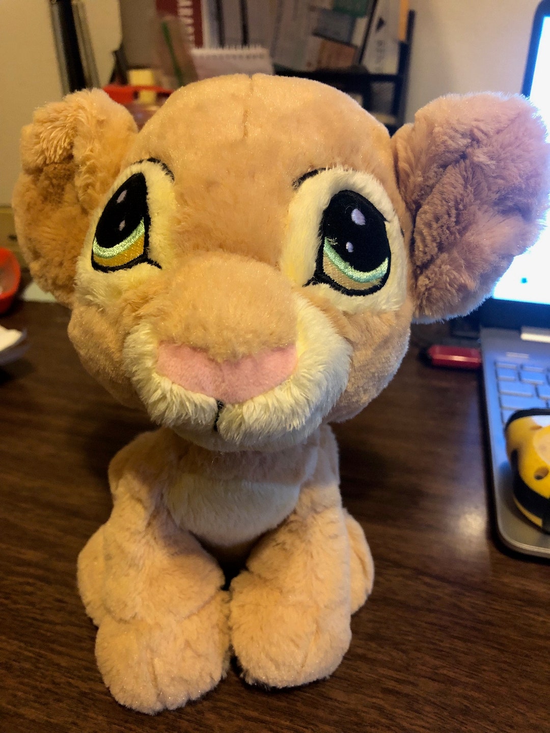 Disney 9inch Simba Stuffed Animal Disney Merchandise Sad - Etsy