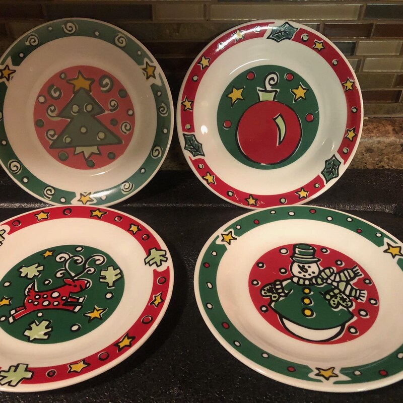 Plates Set - Etsy
