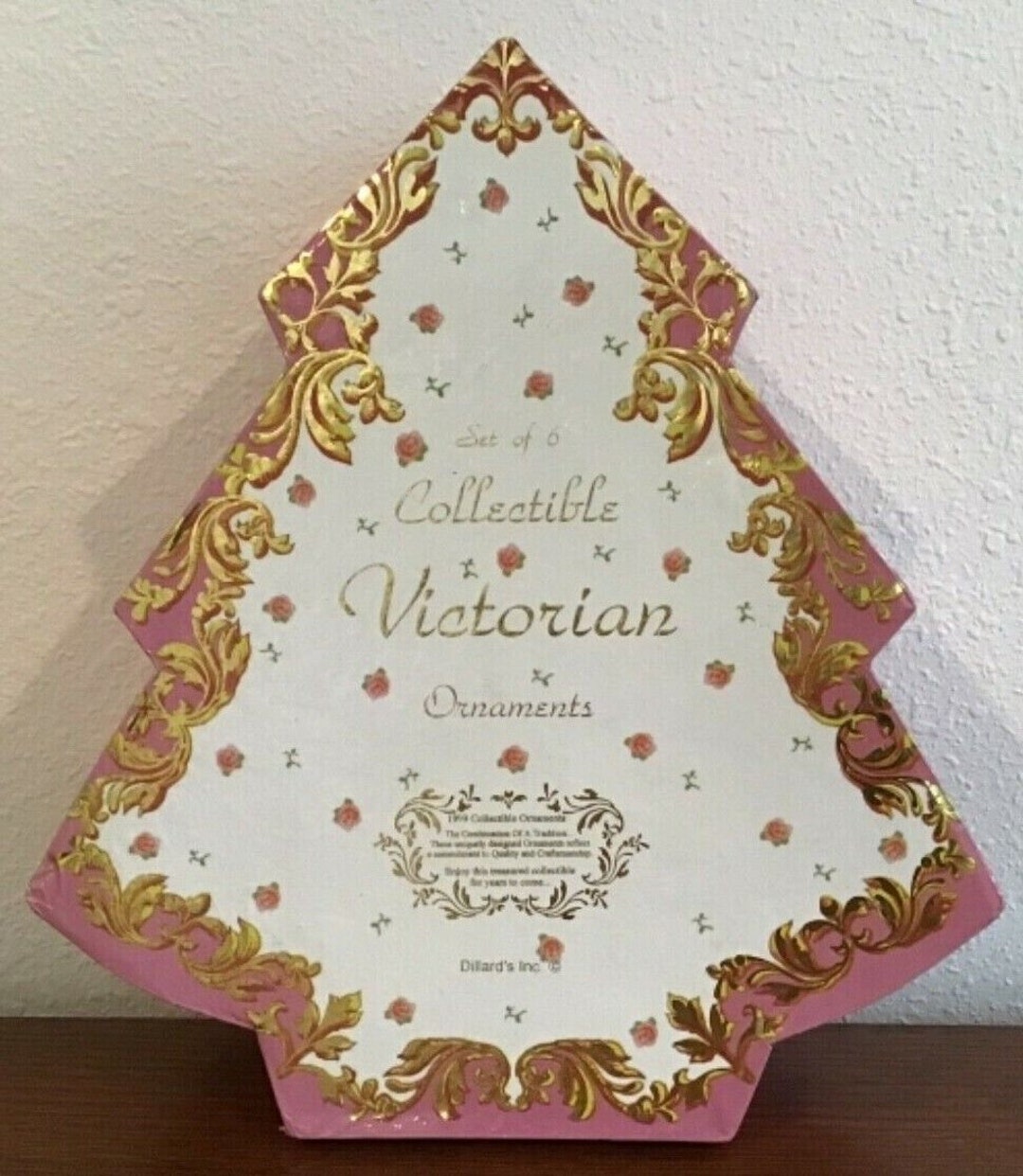 Dillards Vintage Collectible Victorian Santa Ornaments 1998 Edition - Etsy