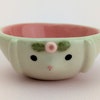 Cute Handmade Ceramic Dumpling. Happy Soup Dumpling. Adorable Gyoza ...