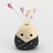 Cute Handmade Ceramic Dumpling. Happy Soup Dumpling. Adorable Gyoza ...