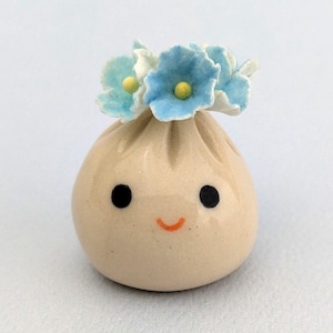 Cute Handmade Ceramic Dumpling Vase. Baby Shower Favor. Gender Reveal ...