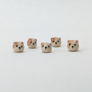 Cute Handmade Ceramic Hamster Figurine. Fight Hunger With Tiny Hamster ...