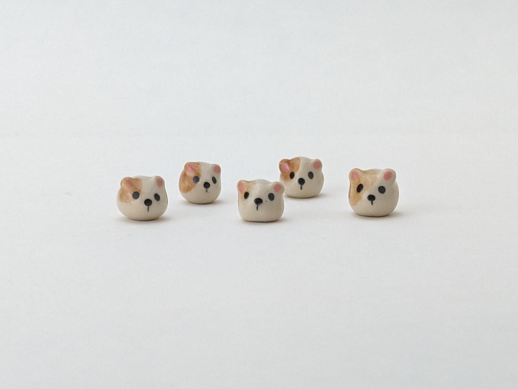 Cute Handmade Ceramic Hamster Figurine. Fight Hunger With Tiny Hamster ...