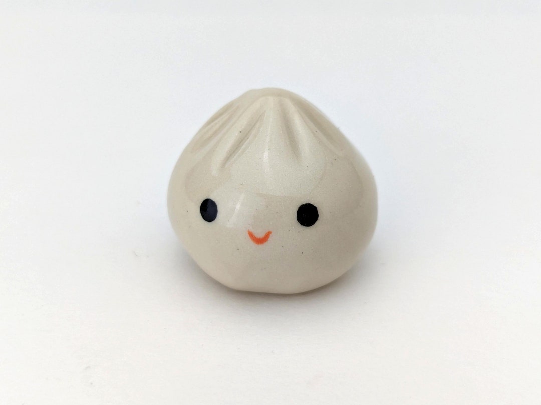 Cute Handmade Ceramic Dumpling. Happy Soup Dumpling. Adorable - Etsy