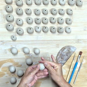 Cute Handmade Ceramic Dumpling Vase. Baby Shower Favor. Gender Reveal ...