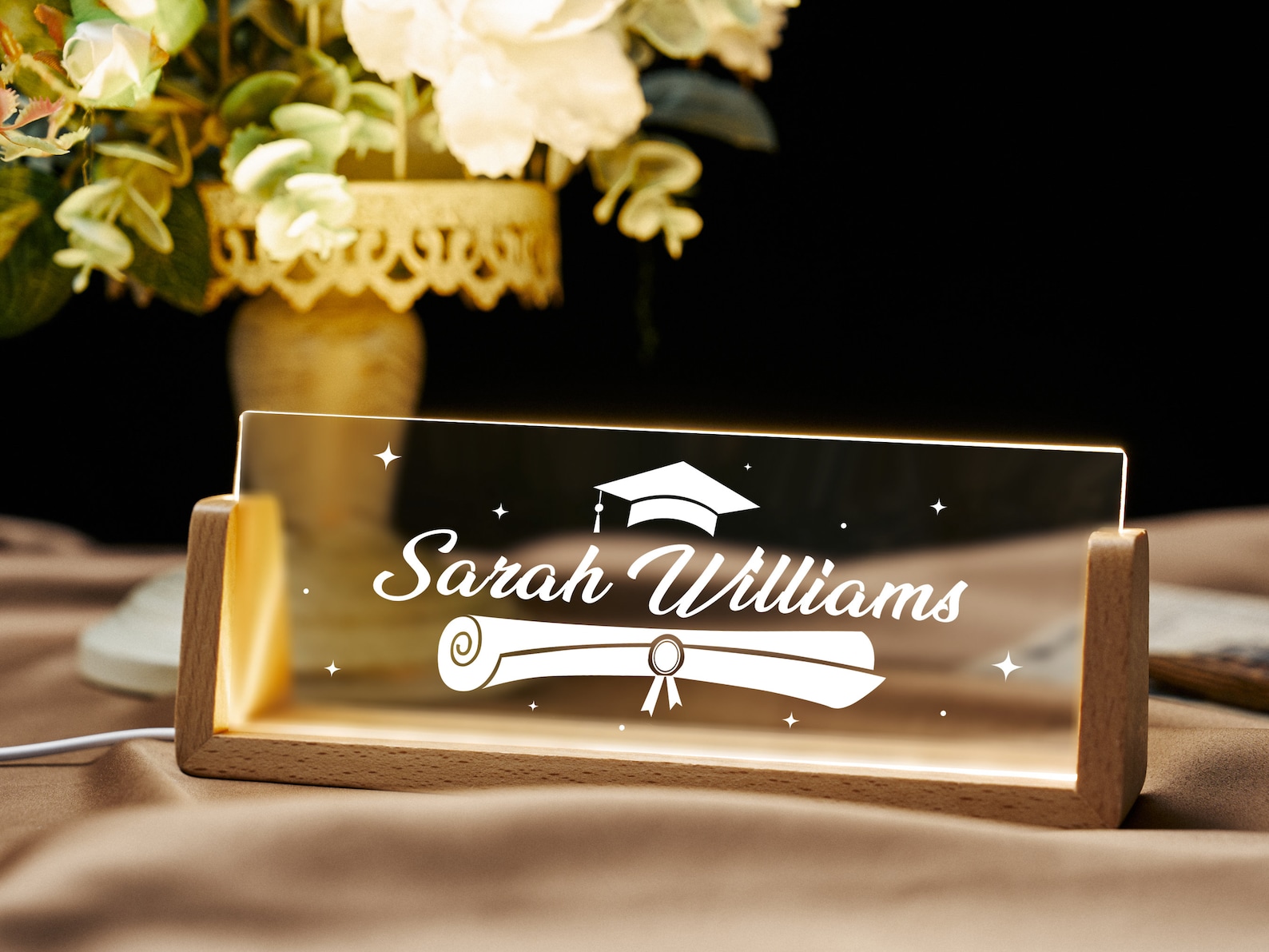 Personalized Desk Name Plate, Graduation Desk Name Plate,graduation ...