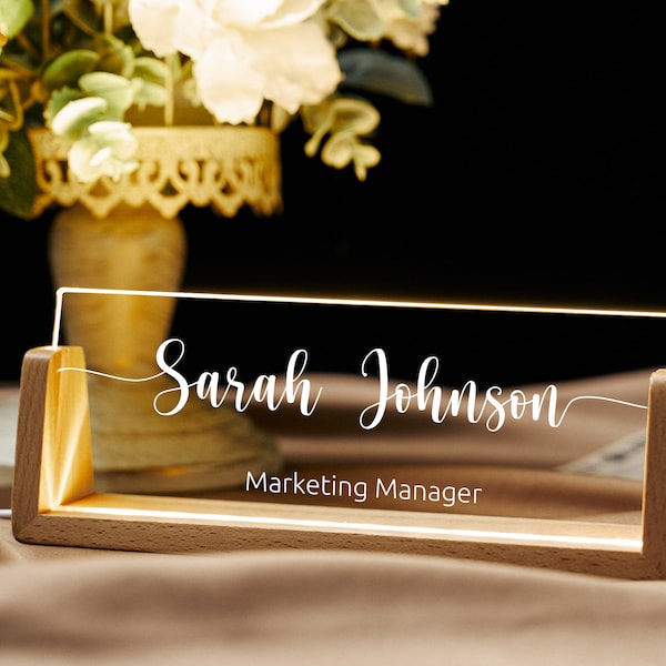 Lighted Acrylic Sign - Etsy