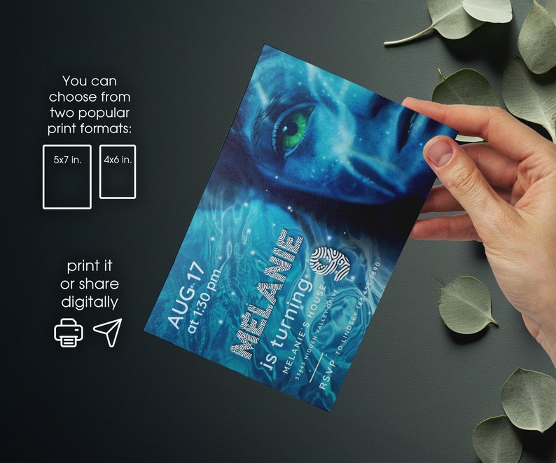 I See You Birthday Invite Template, Pandora Editable Birthday Invite ...