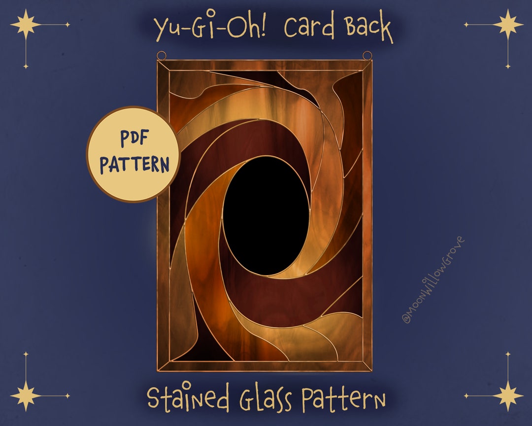 Yu-gi-oh! Card Back Stained Glass Pattern - Etsy