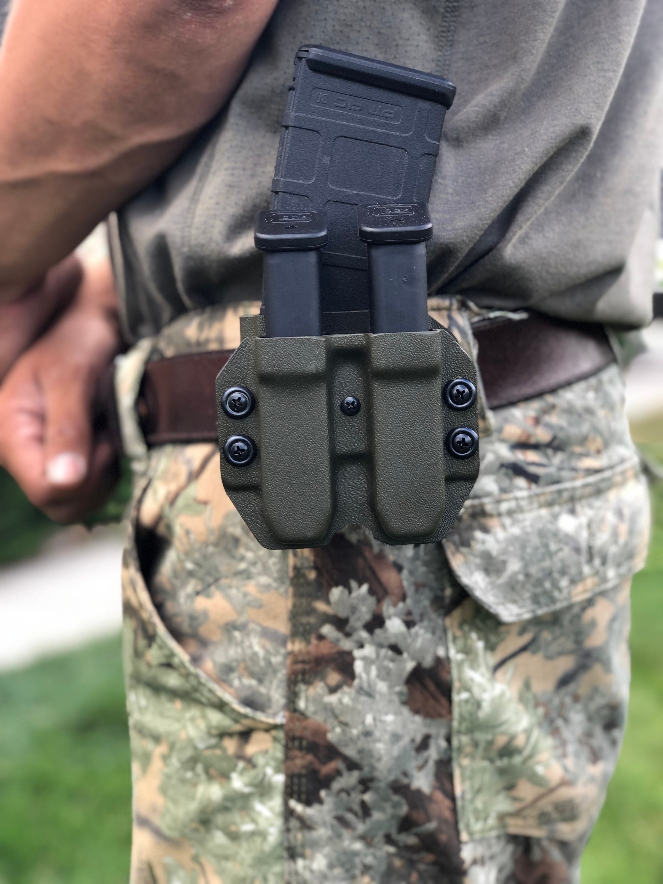 Kydex AR-15 W/ Glock 48 Magazine Carrier Tek Lok or MOLLE - Etsy