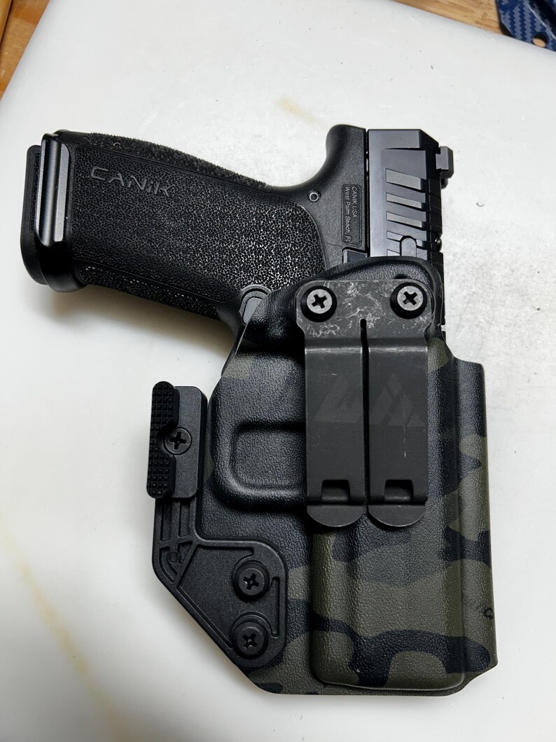 Canik METE MC9 Prime IWB Kydex Holster- Optic Cut- Flashlight ...