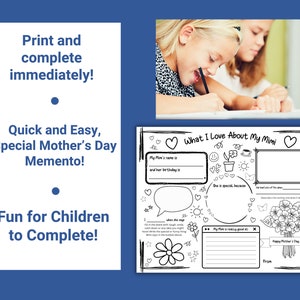 Mother's Day Card for Mimi | Coloring Page for Mimi | Mothers Day Gift ...