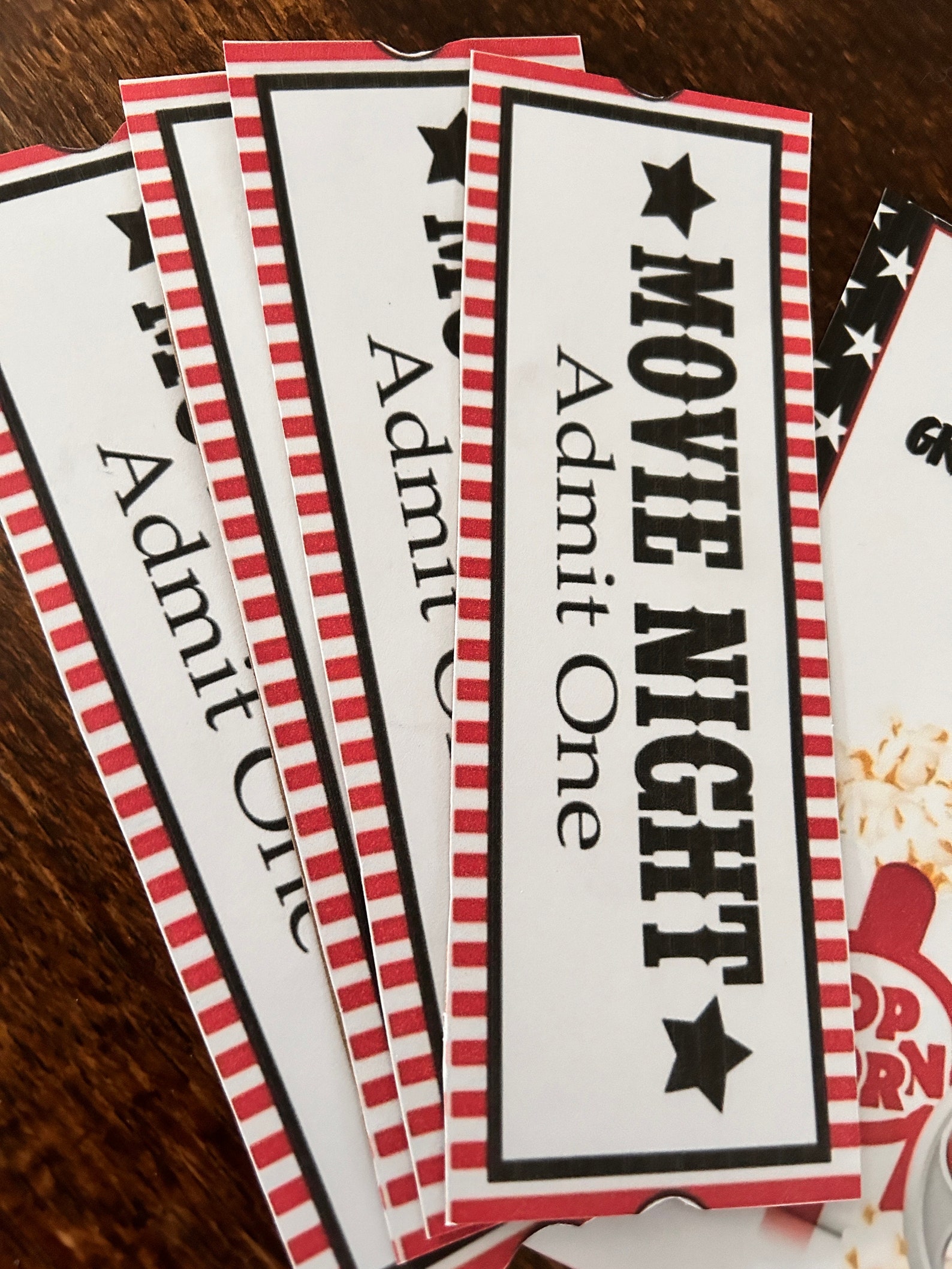 Movie Night Pack/ Movie at Home/ Part Pack - Etsy