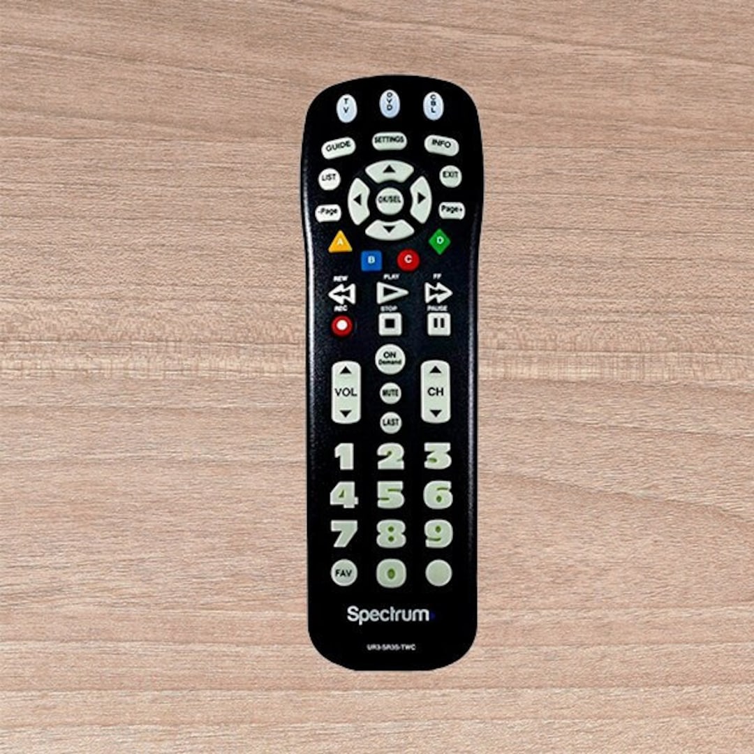 Spectrum TV Remote Control Ur3-sr3s (big Button for the People With Bad ...