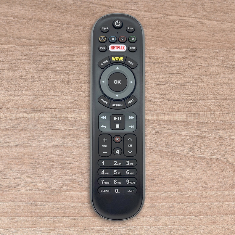 WOW TV Netflix Remote Control URC2135 - Etsy