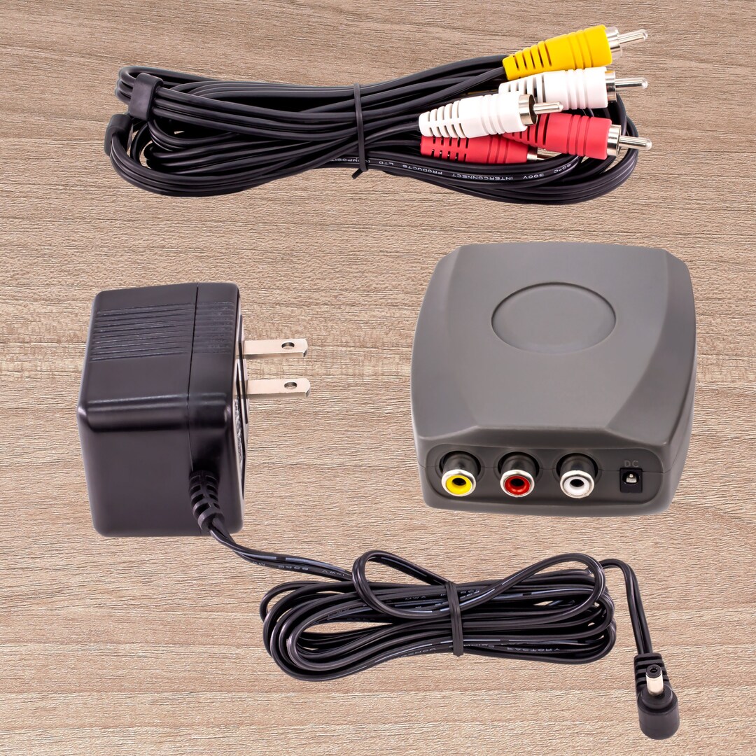 Satellitesale RF Modulator RCA Composite to RF Coaxial Converter ...