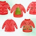 Watercolor Ugly Christmas Sweater Clipart, DIY Holiday Card Making ...