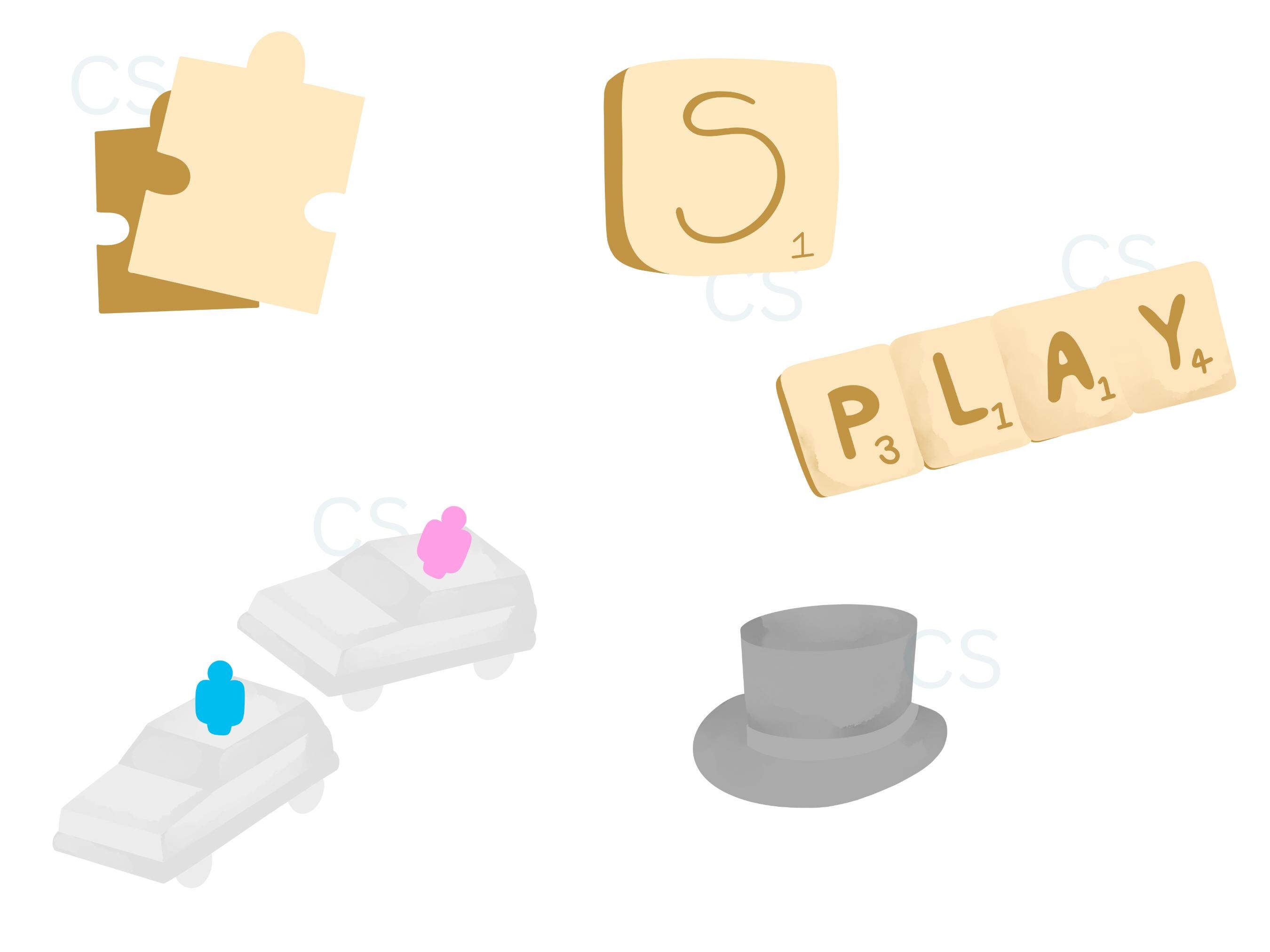 Boardgame PNG Bundle, Game Pieces PNG Set - Etsy