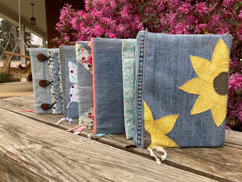 Denim Bible and Book Covers - Etsy