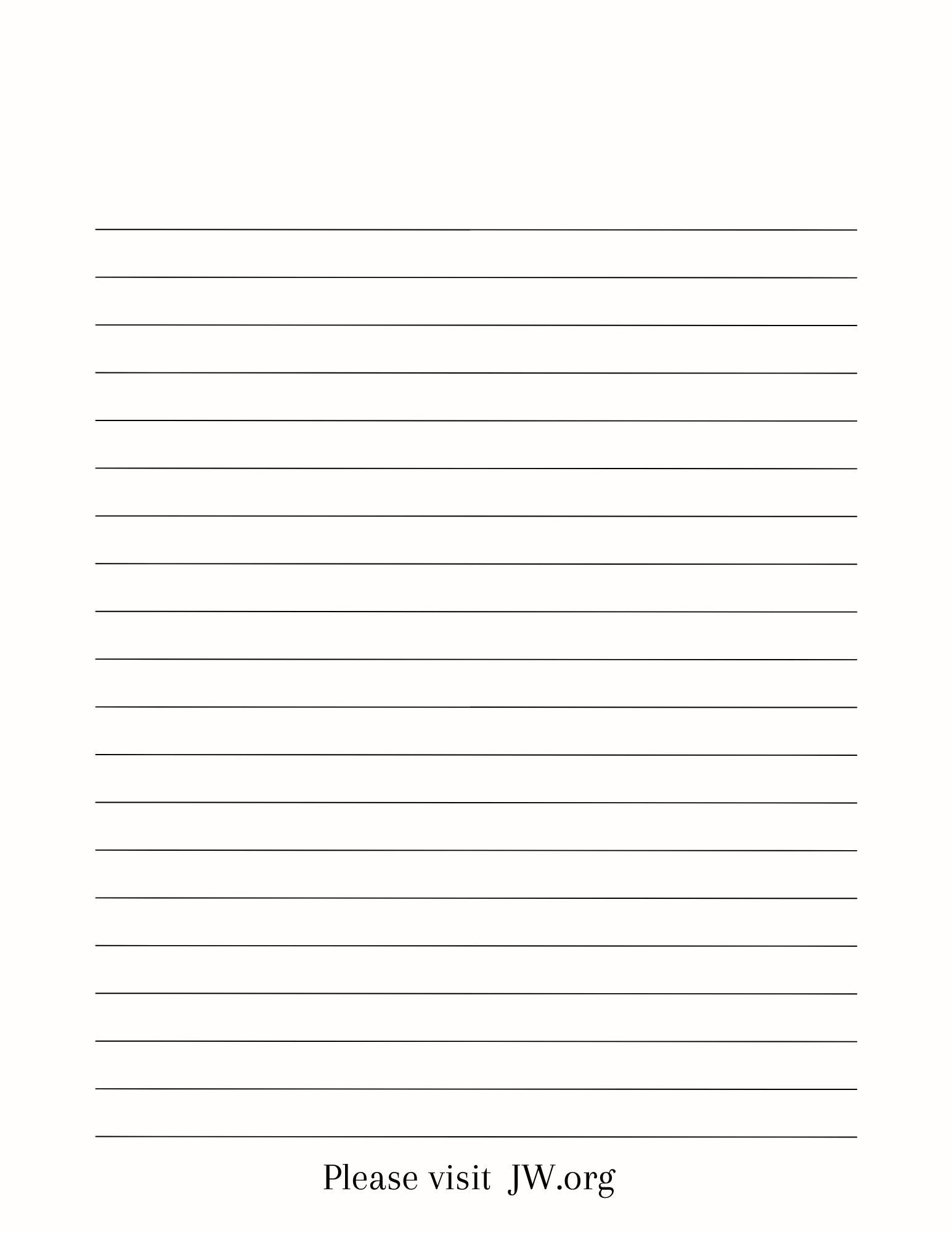 Simple White Letter Writing Paper - Etsy